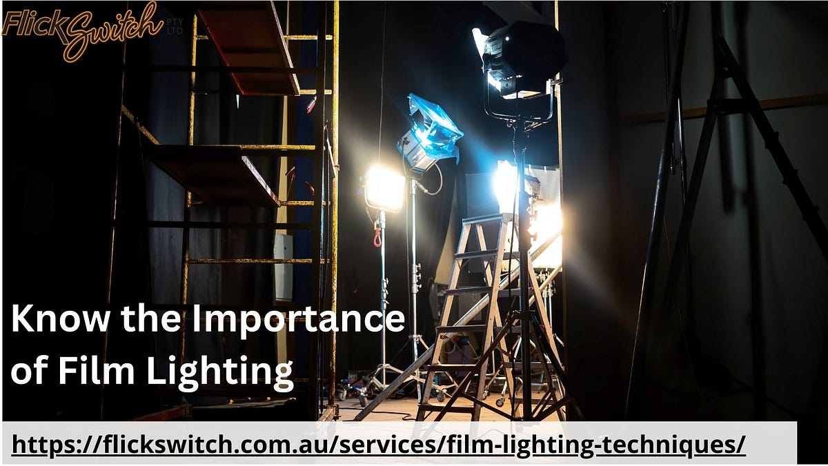 The Importance of Film Lighting. Film lighting Australia is very… | by ...