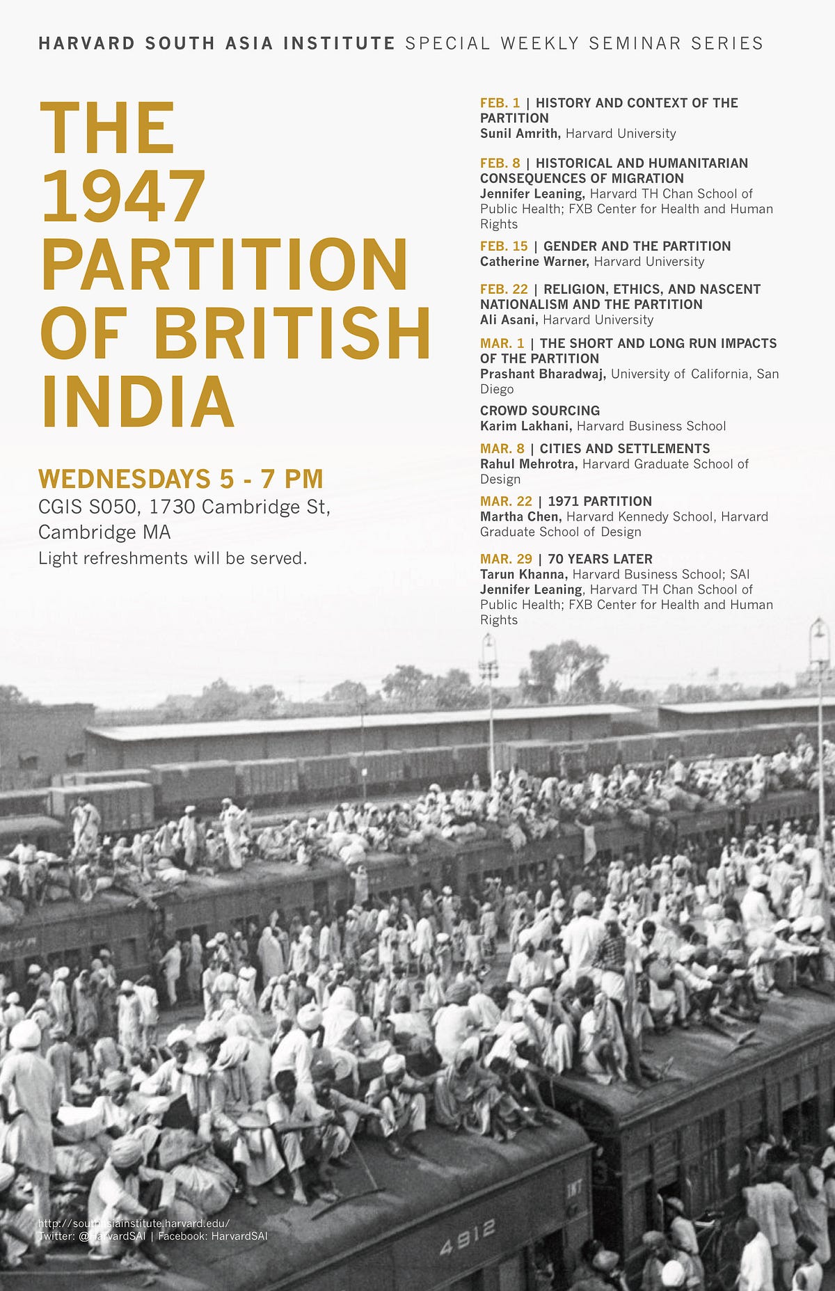 Looking Back, Informing the Future: The 1947 Partition of British India ...