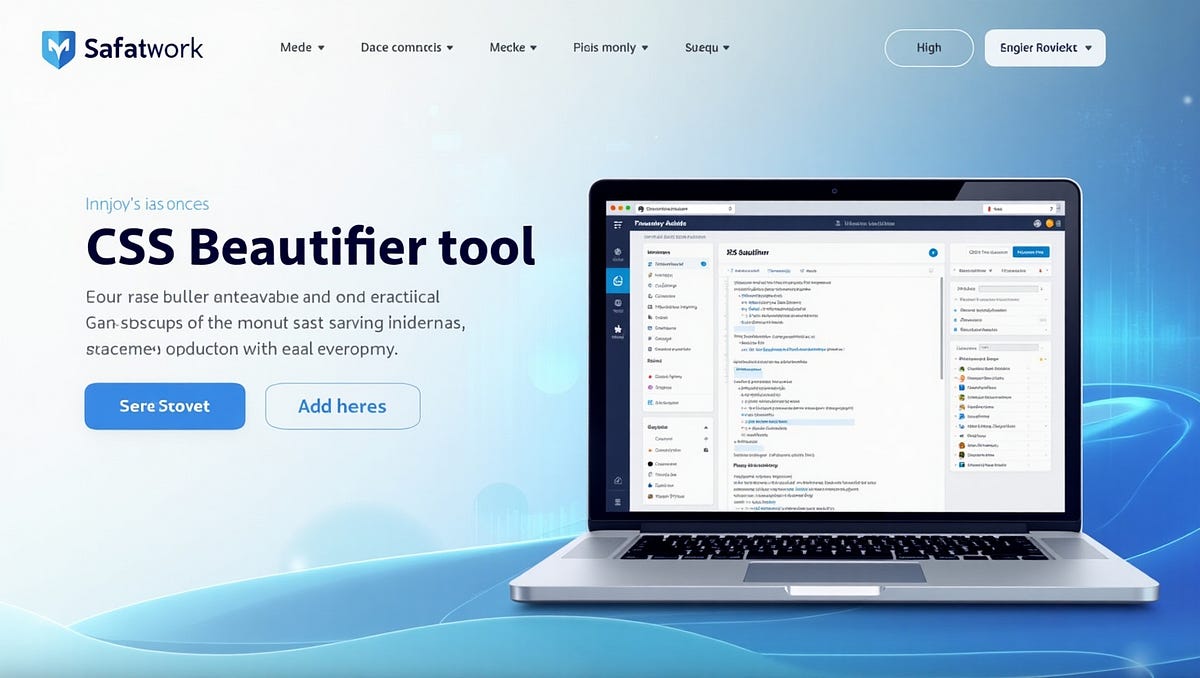 Css Beautifier Tool Instantly Format And Optimise Your Css Code Online