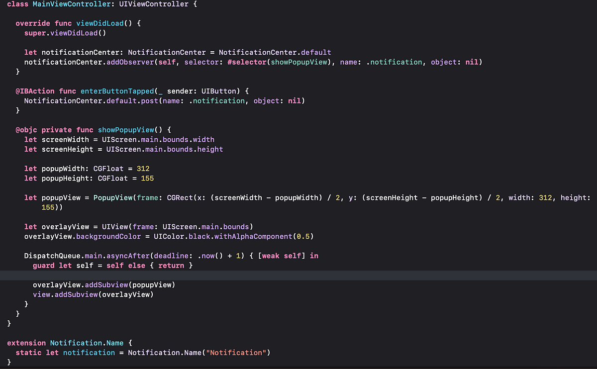 Notification Center in Swift. Hello everyone 👋. How is swift studies… | by Begüm Ünal | Medium