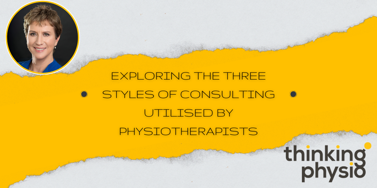 Exploring the Three Key Styles of Consulting Utilised by ...