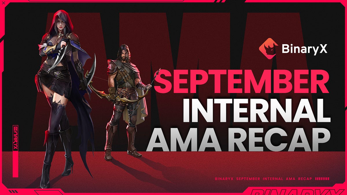 BinaryX September Internal AMA Recap: Hakacthon, CyberChess & Ai Hero | by Four | Medium