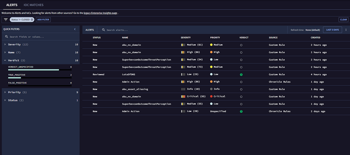 Chronicle Parser (CBN) Alerts to YARA-L Detection Rule Alerts | by ...