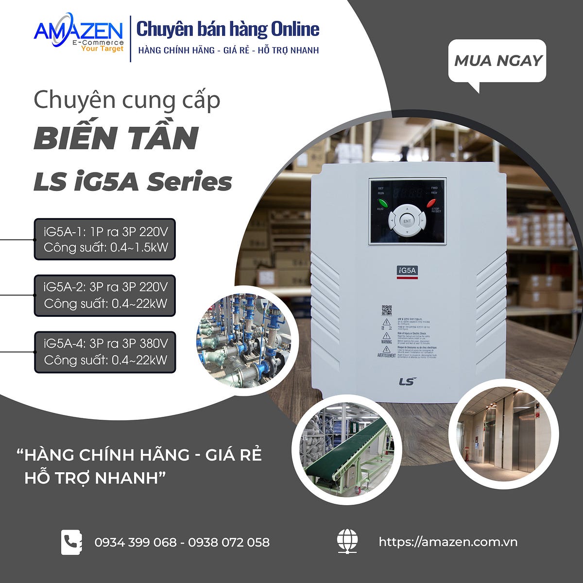 Biến tần LS iG5A Series|Amazen.com.vn - Amazen - Medium