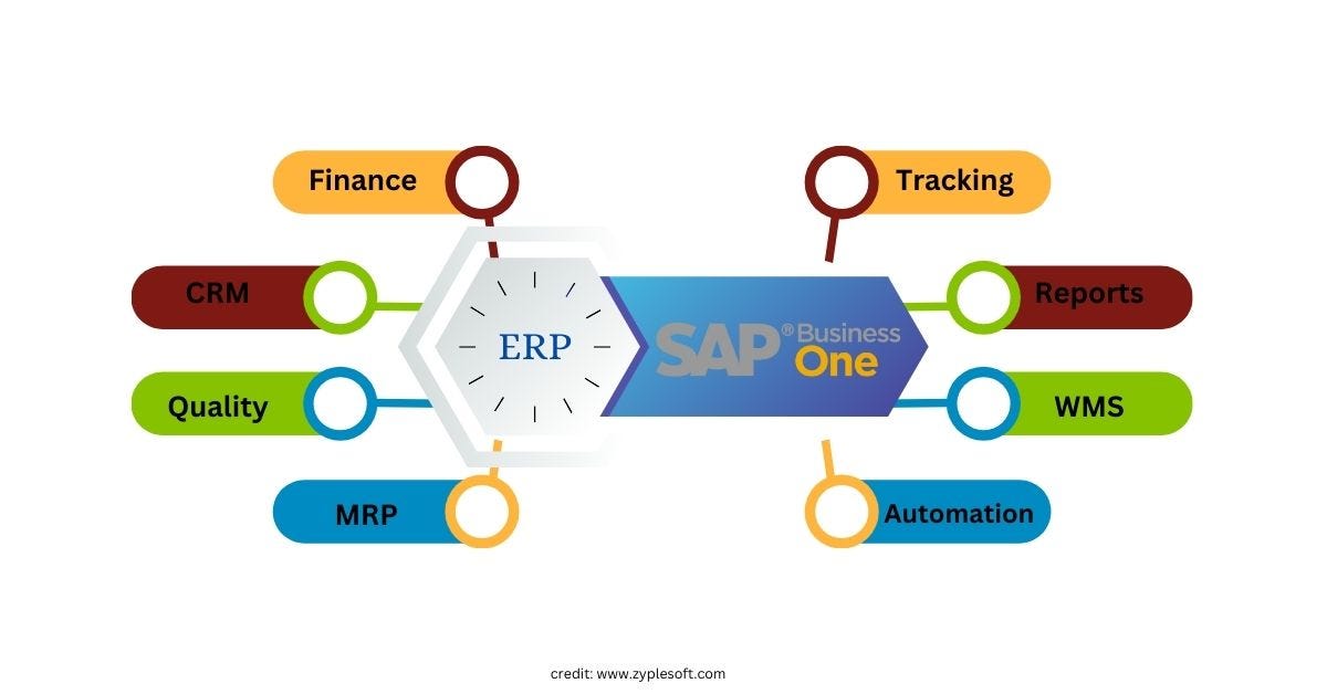 What is Manufacturing ERP Software 2024 ? | by Zyple Software - SAP Partner | Jan, 2024 | Medium