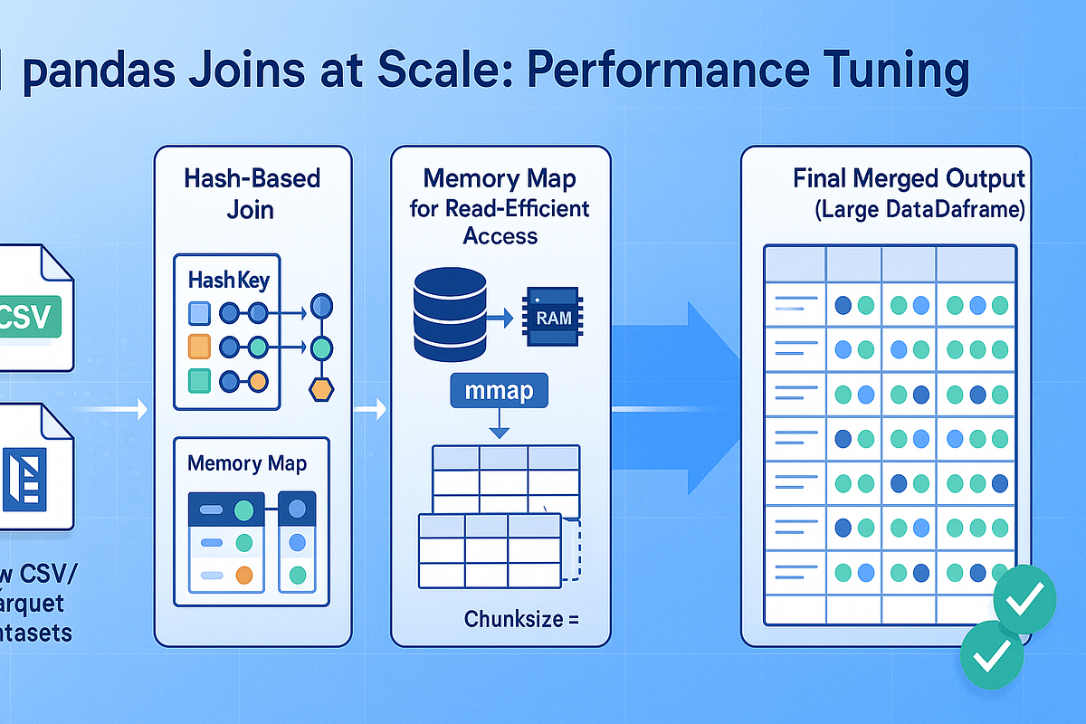 Pandas Joins at Scale: How to Merge Large Datasets Without Killing Your ...