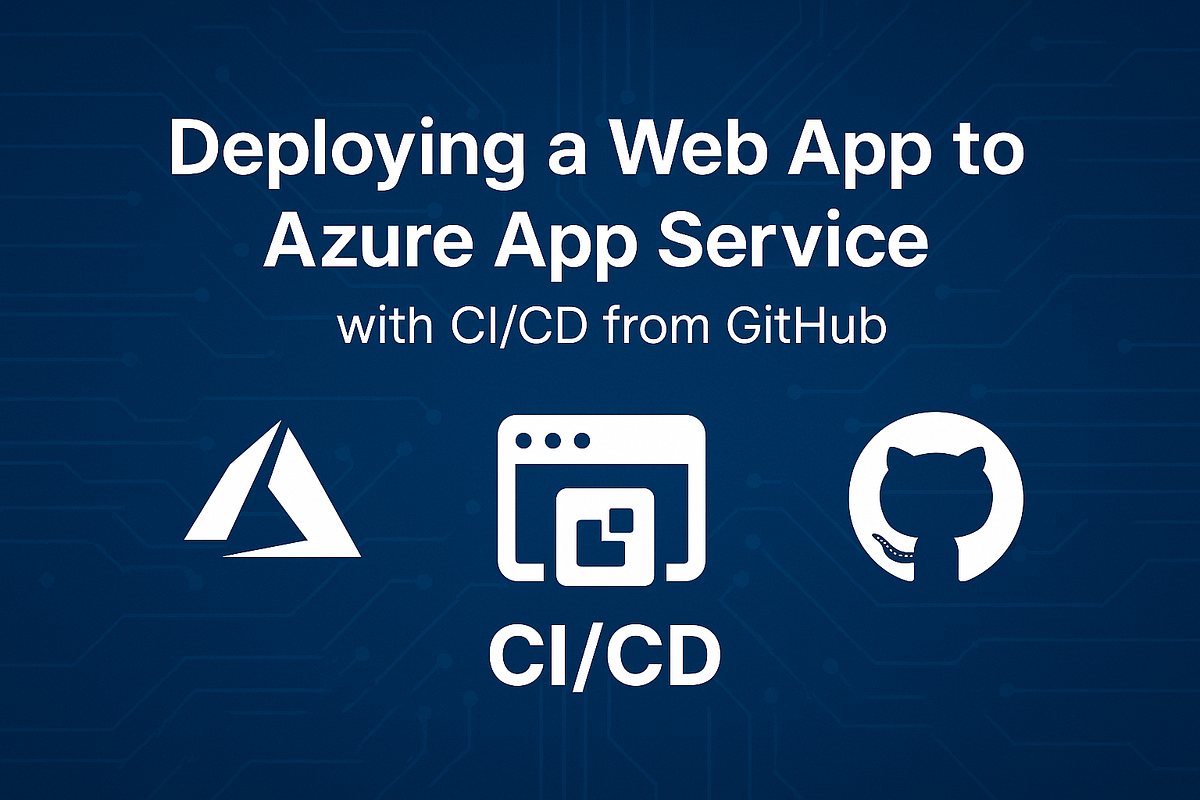 Deploying a Web App to Azure App Service with GitHub CI/CD | by Temitope Olayinka | Medium