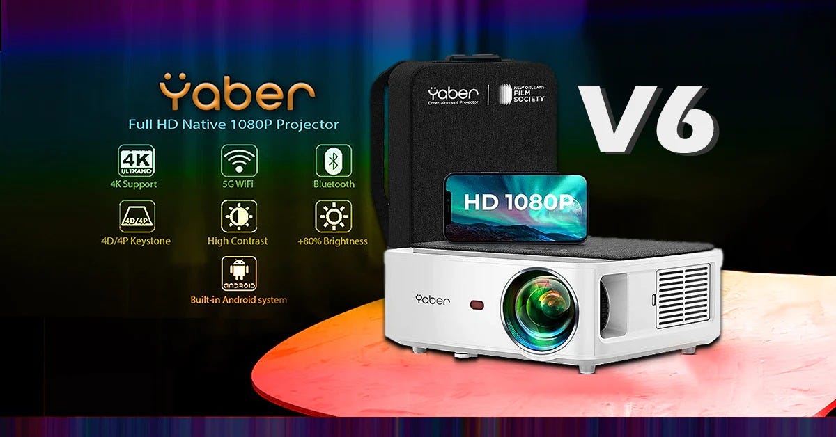 Unveiling The Marvel: Yaber V6 projector — Cinematic Experience At Your Fingertips | by Origin ...