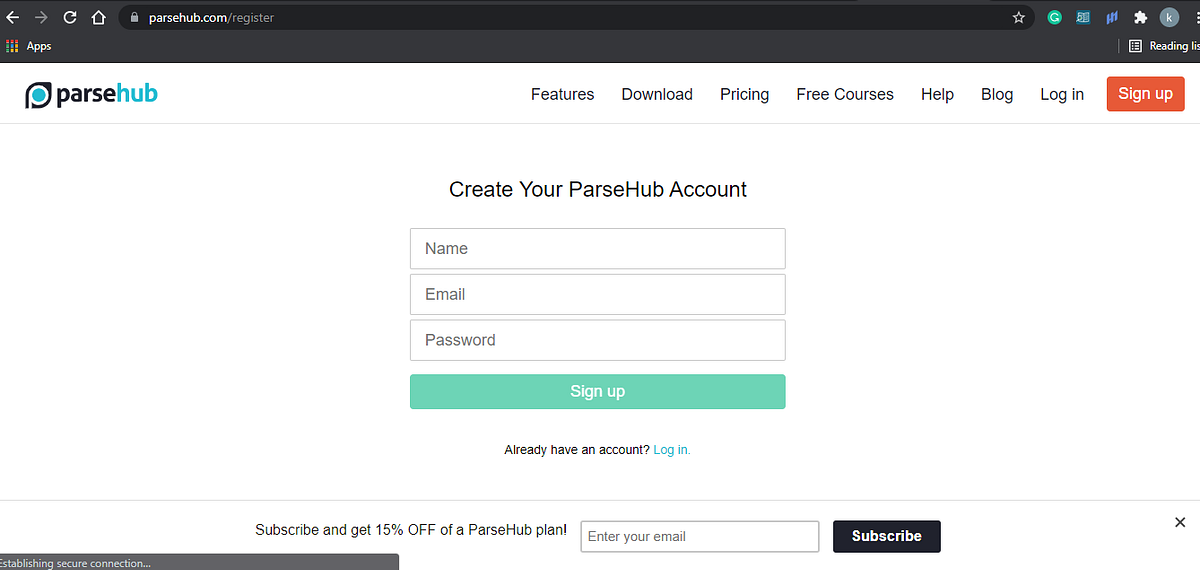 Web Scraping Made Easy with Parsehub | by Keegan Fernandes | Medium