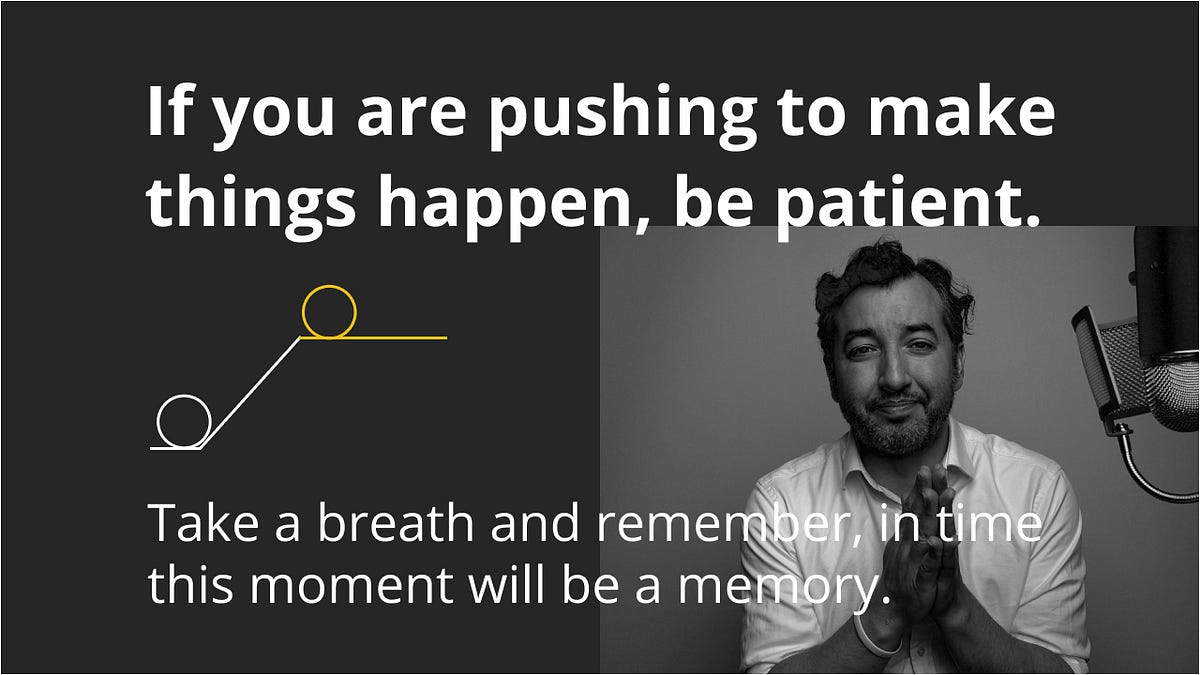 Patient Persistence. I tend to be a bit impatient, just… | by Dr ...