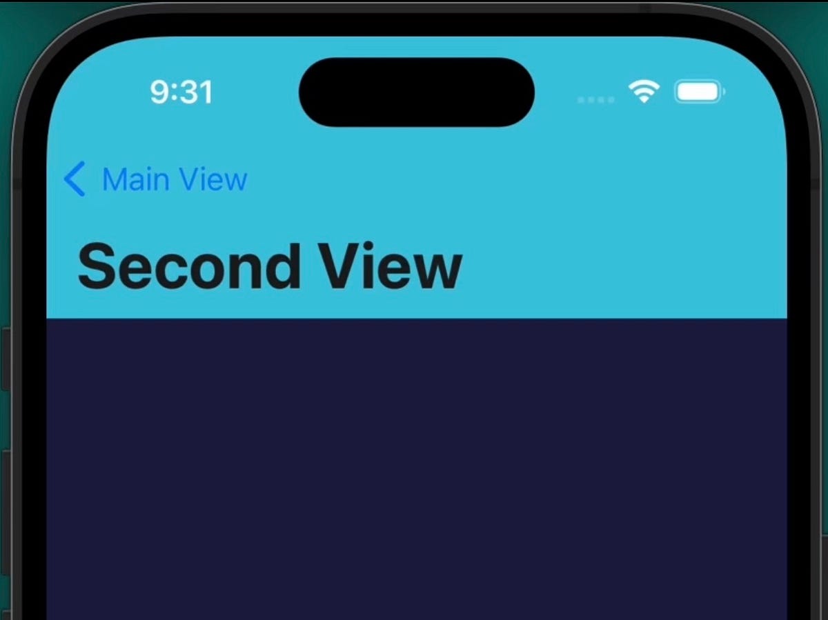 Mastering Navigation Bar in Swift | by Jonothen | Medium