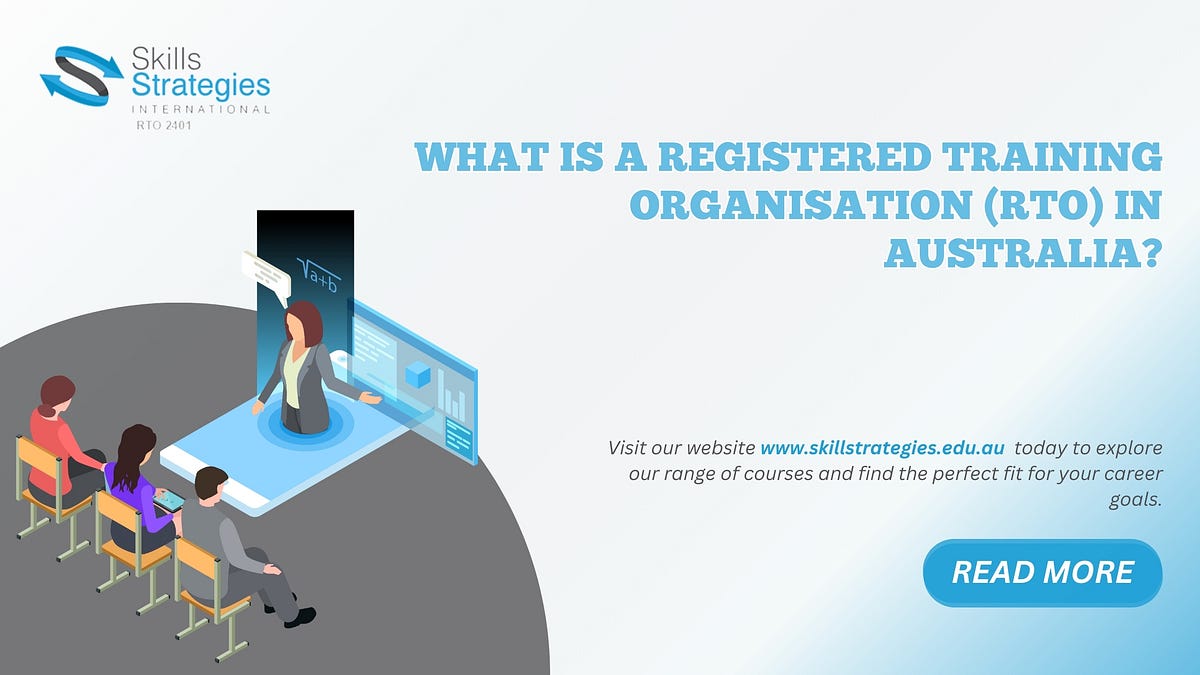 What is a Registered Training Organization (RTO) in Australia? | by ... What is a Registered Training Organization (RTO) in Australia? | by ...