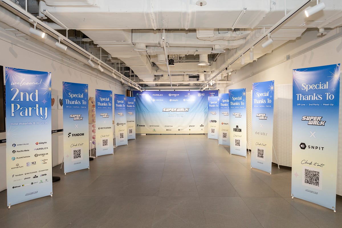 슈퍼워크 2주년 파트너사 소개. 안녕하세요, 여러분! Team SuperWalk입니다. | by SuperWalk_KR | Aug, 2024 | Medium