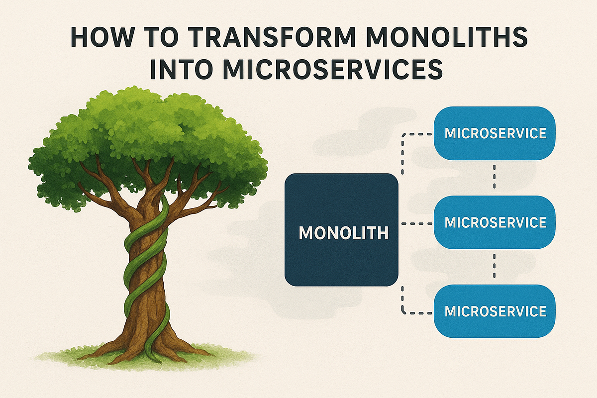 How to Transform Monoliths into Microservices Using the Strangler Fig ...