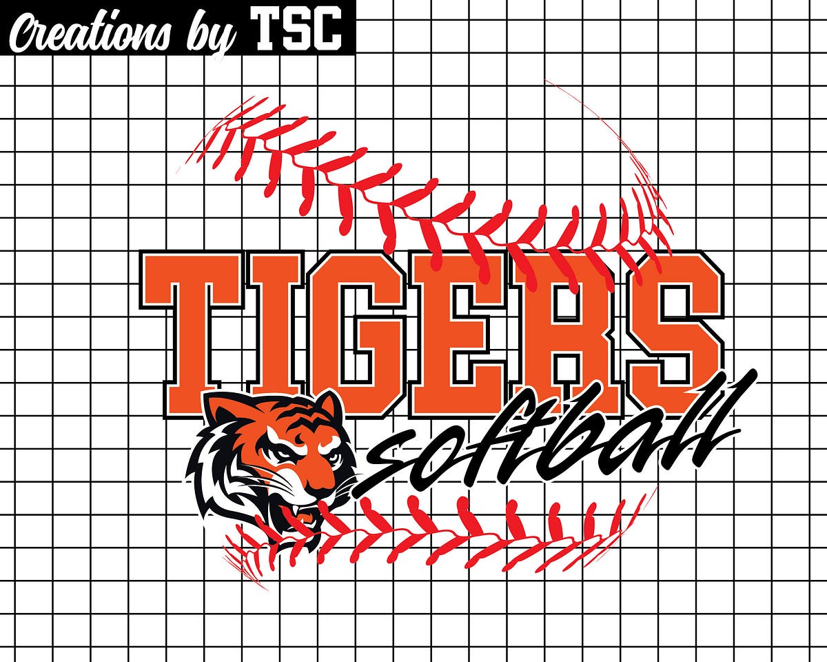 Tigers Softball | Digital Download | .PNG | Sublimation Ready | by ...