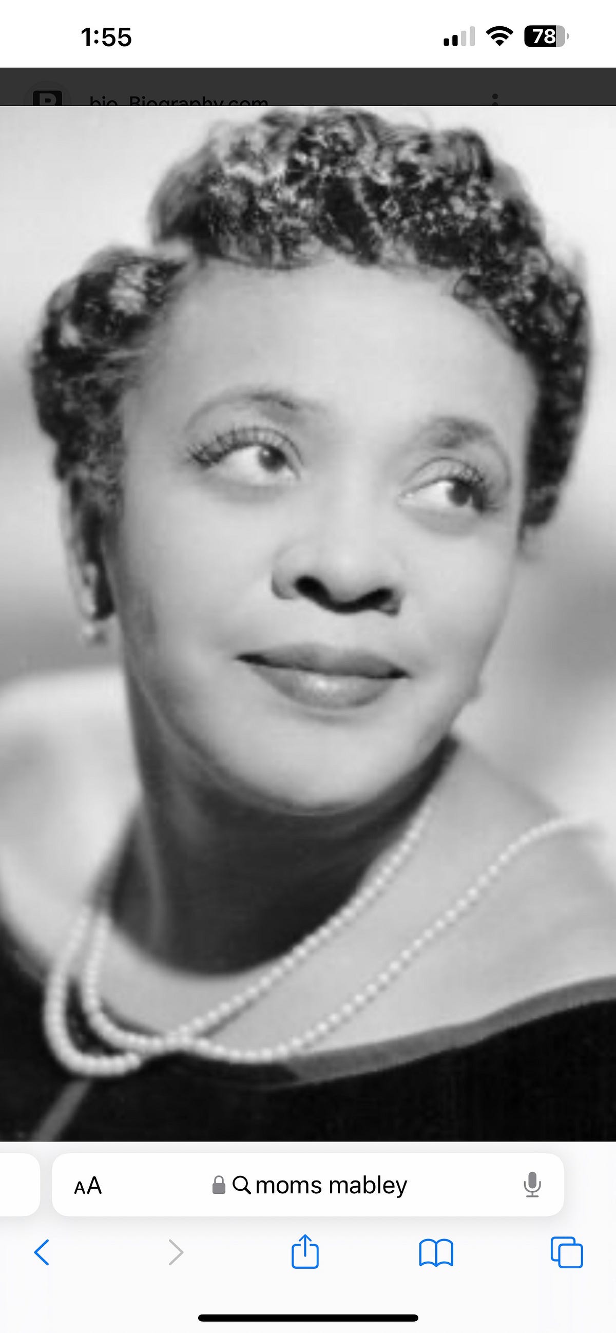 Here’s to the original momic: MOMS MABLEY | by Kristine Marie Gallagher ...