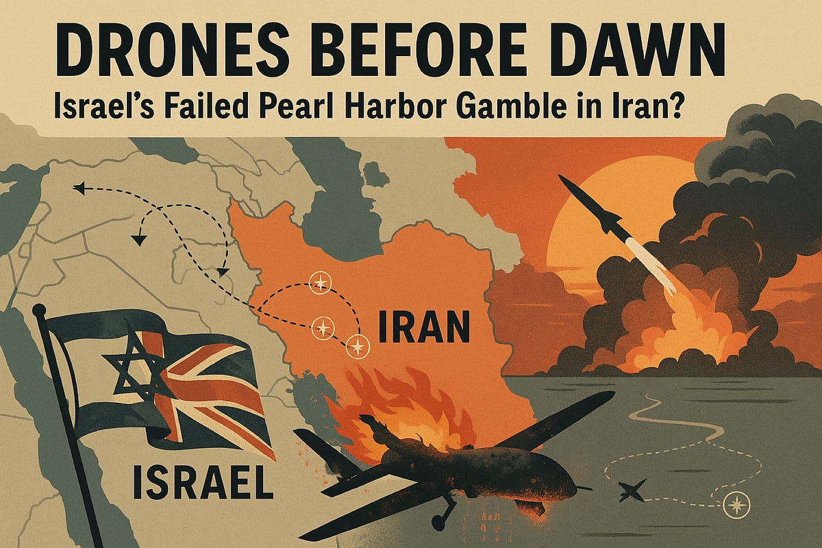 Drones Before Dawn: From Covert Sabotage to Full-Blown Conflict | by Dr ...