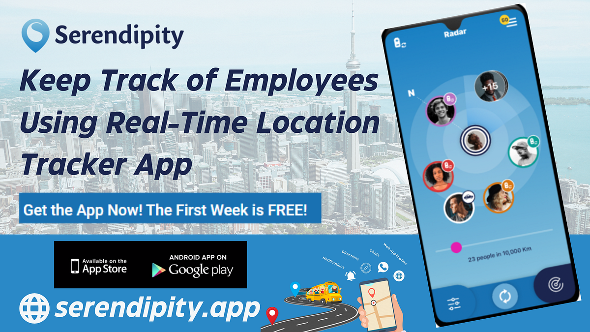 Employee Tracking App for Android and iOS (iPhone) — Serendipity App ...