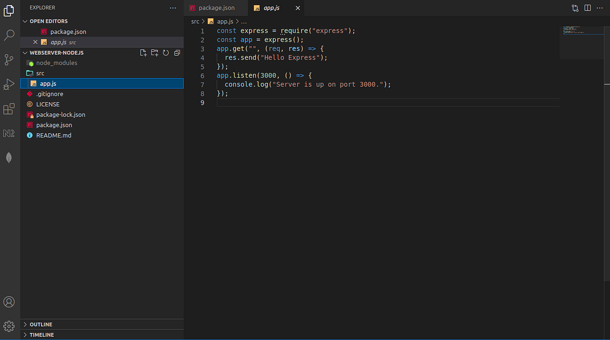 Creating a web server in Node JS using Express - Sunil Majhi - Medium