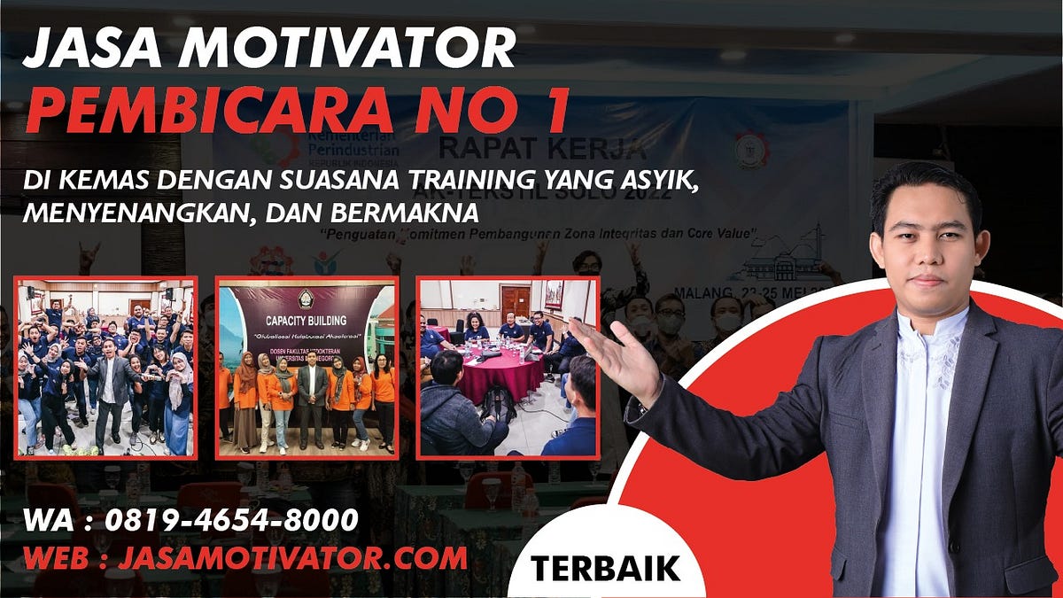 Motivator Team Building Kediri ,!! (Lucu) (0819–4654–8000) | by ...