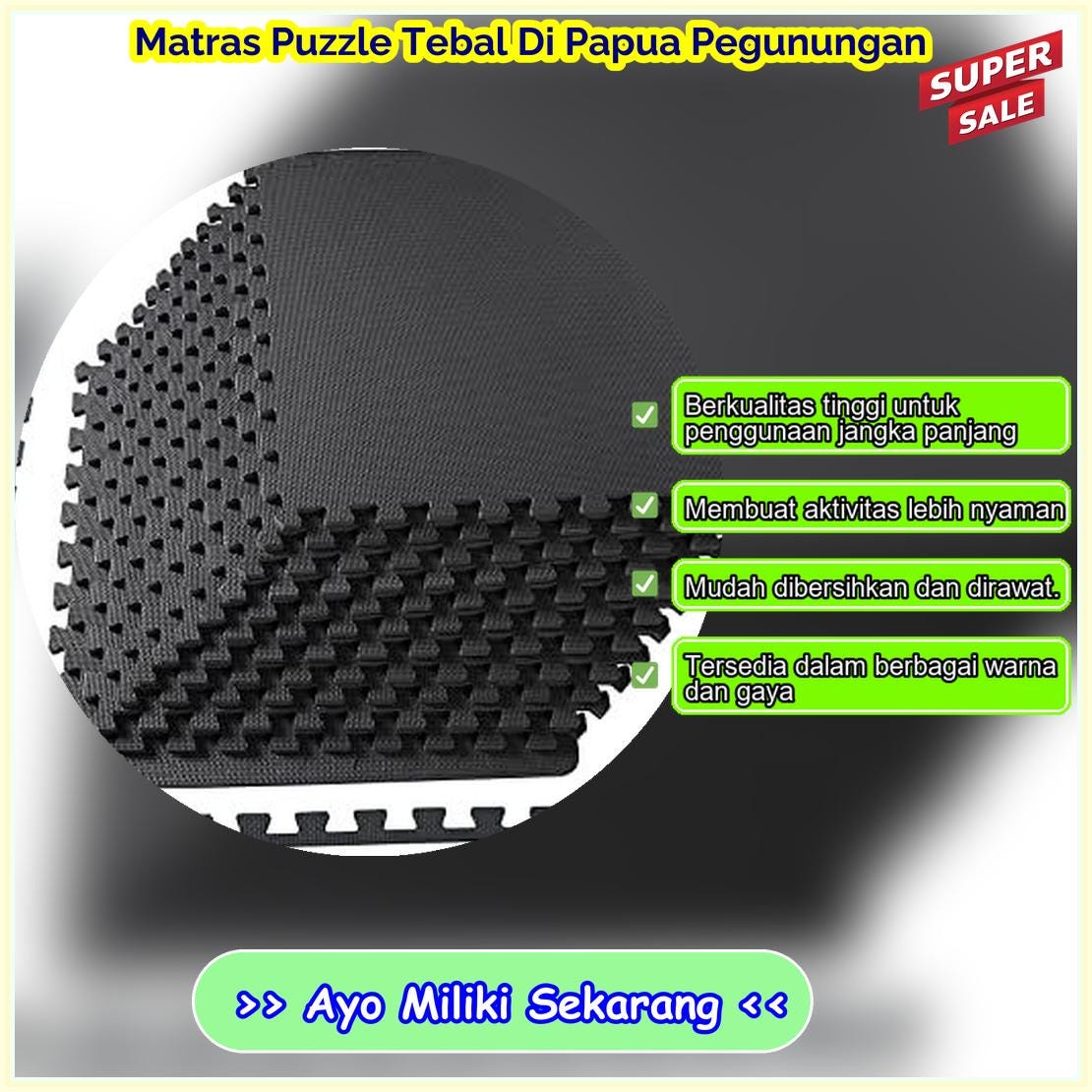 Matras Puzzle Tebal Di Papua Pegunungan - Harga Matras Olahraga Tebal ...