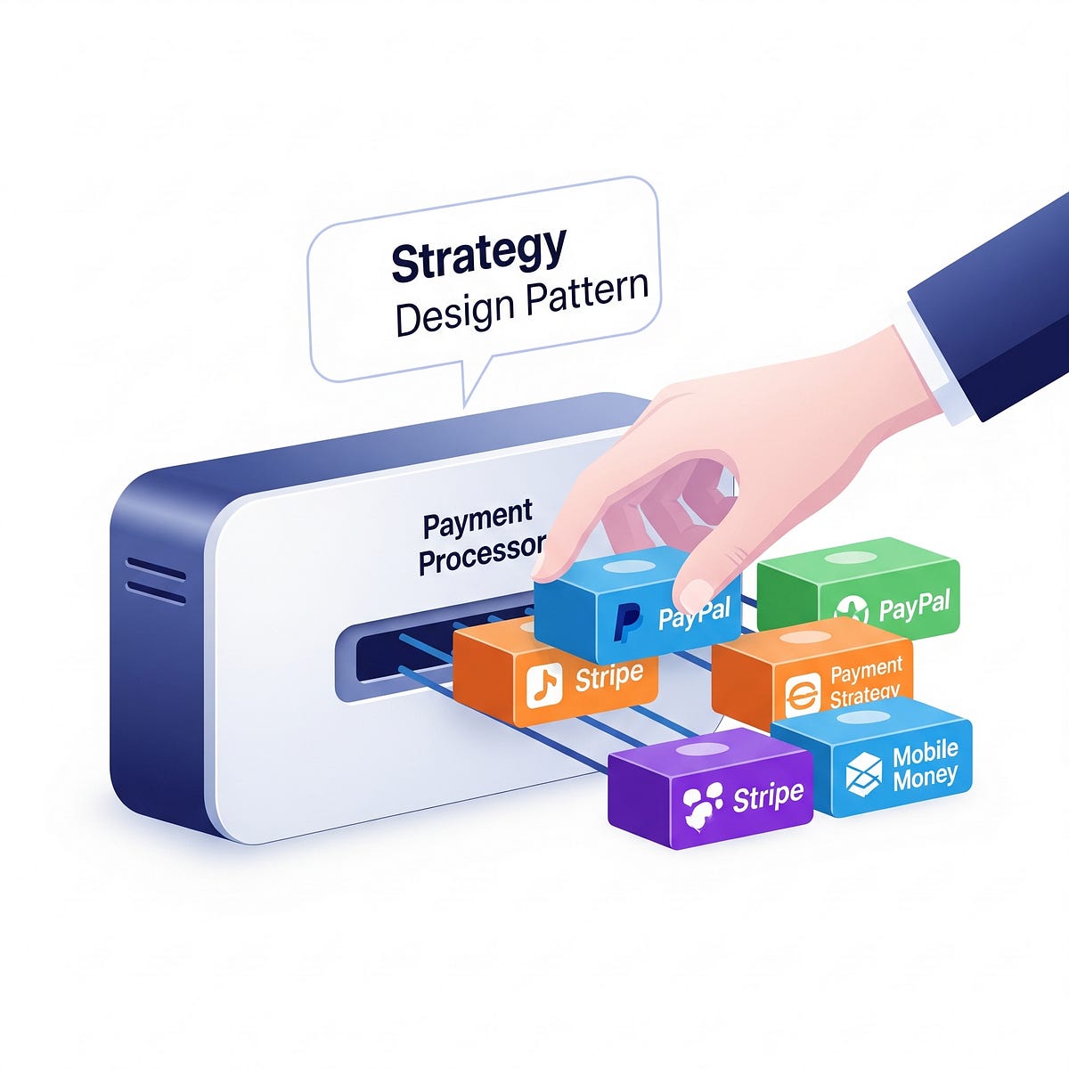 Refactoring Made Easy: Unlocking Flexibility with the Strategy Pattern | by Ntepp Jean Marc ...