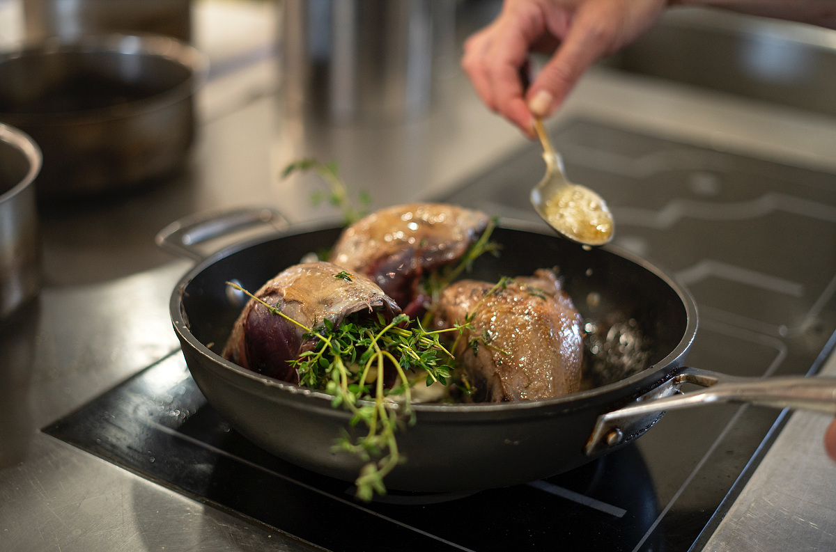 Cooking game meat with British MasterChef finalist Juanita Hennessey ...