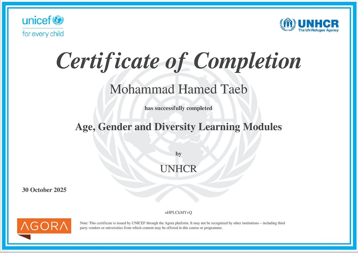 I am pleased to announce that I have successfully completed the ...