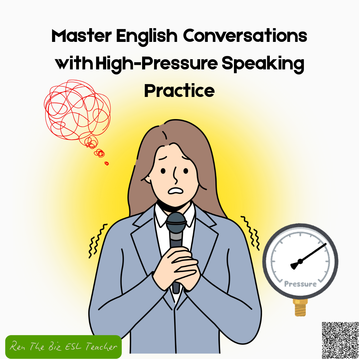 Master English Conversations with High-Pressure Speaking Practice! | by ...
