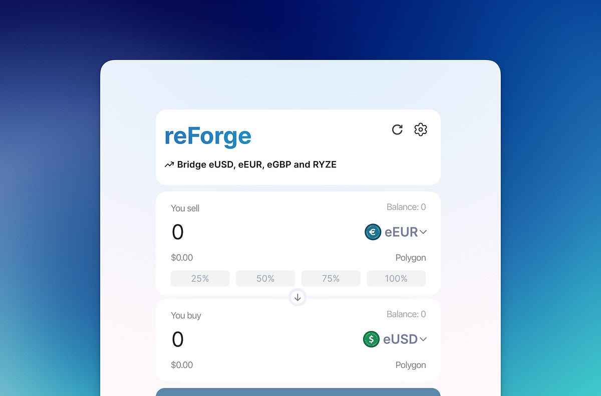 Technological Innovations with ReForge | by ARYZE | Oct, 2024 | Medium