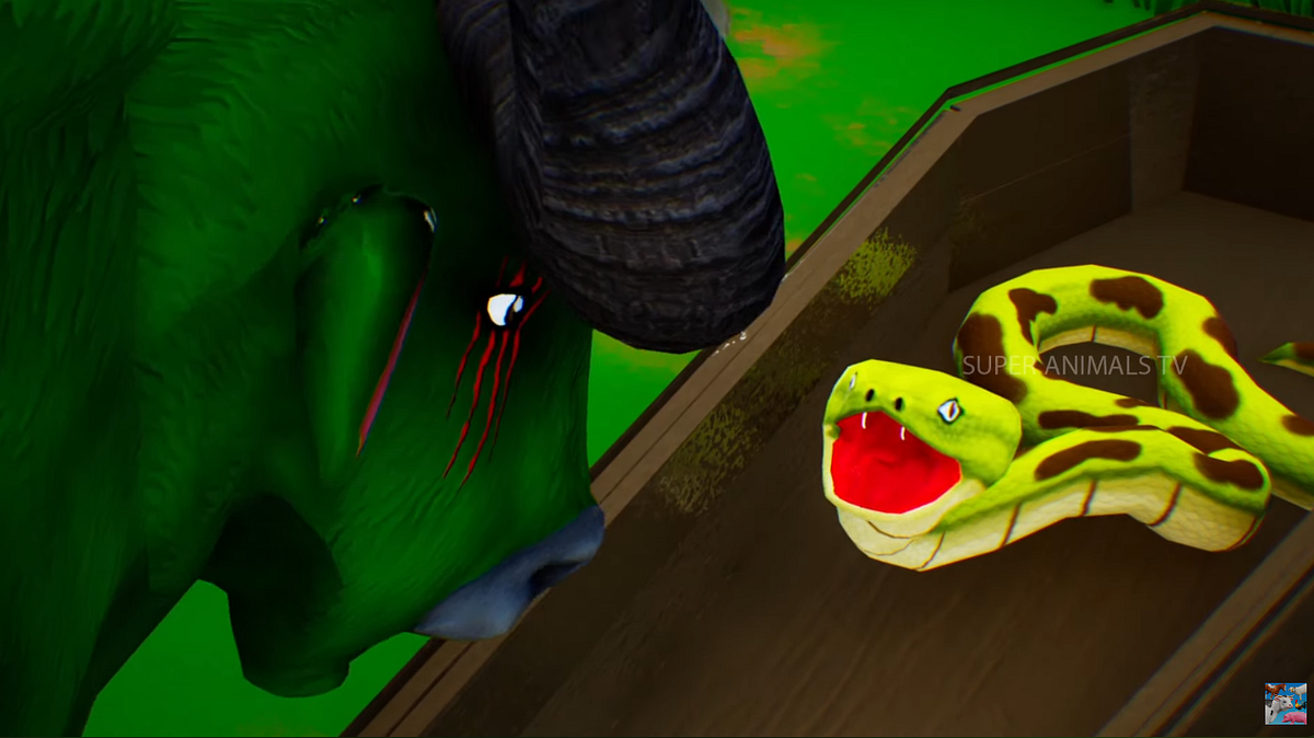 Zombie Animals Eating Skeletons: Terrifying Battle in the Animal ...