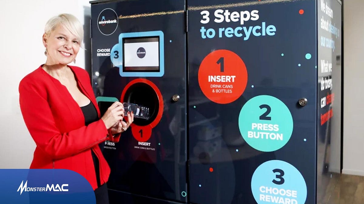 Vending Machine Recycle ubah Sampah Menjadi Rupiah | by Monster Mac ...