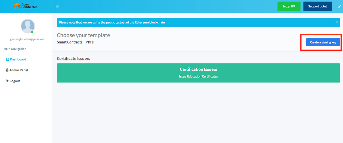 Attores Open Certs platform How To | by Attores Pte Ltd | Medium