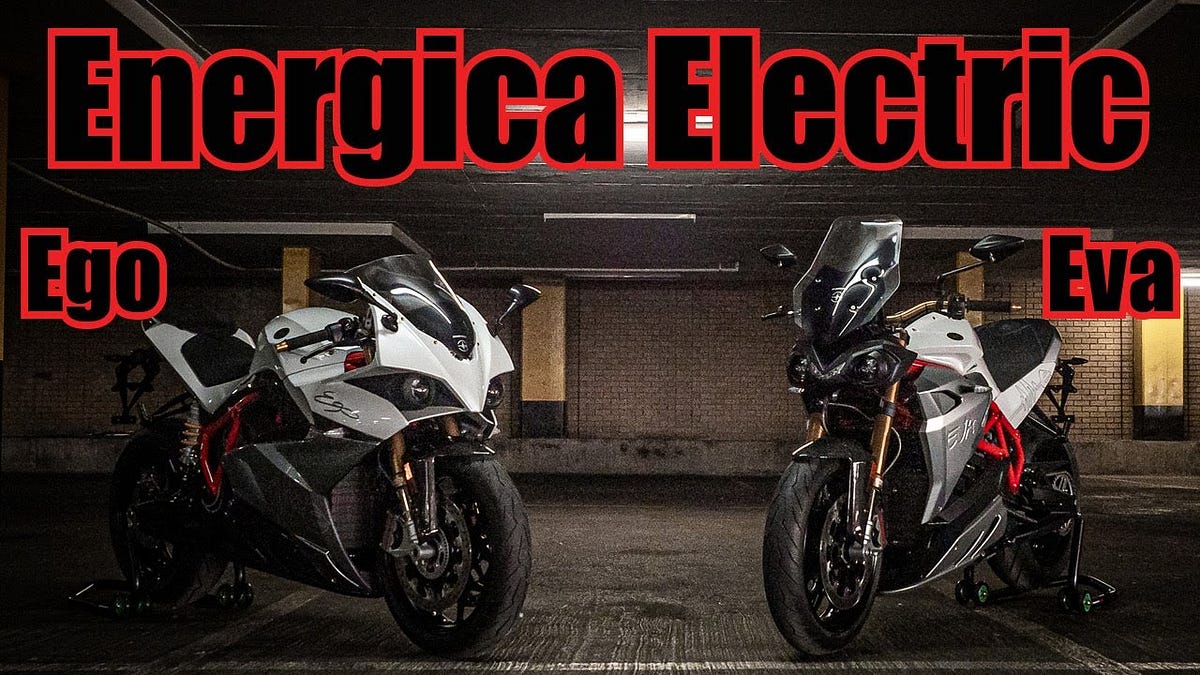 Electric motorbikes and conventional gasoline-powered motorbikes each ...