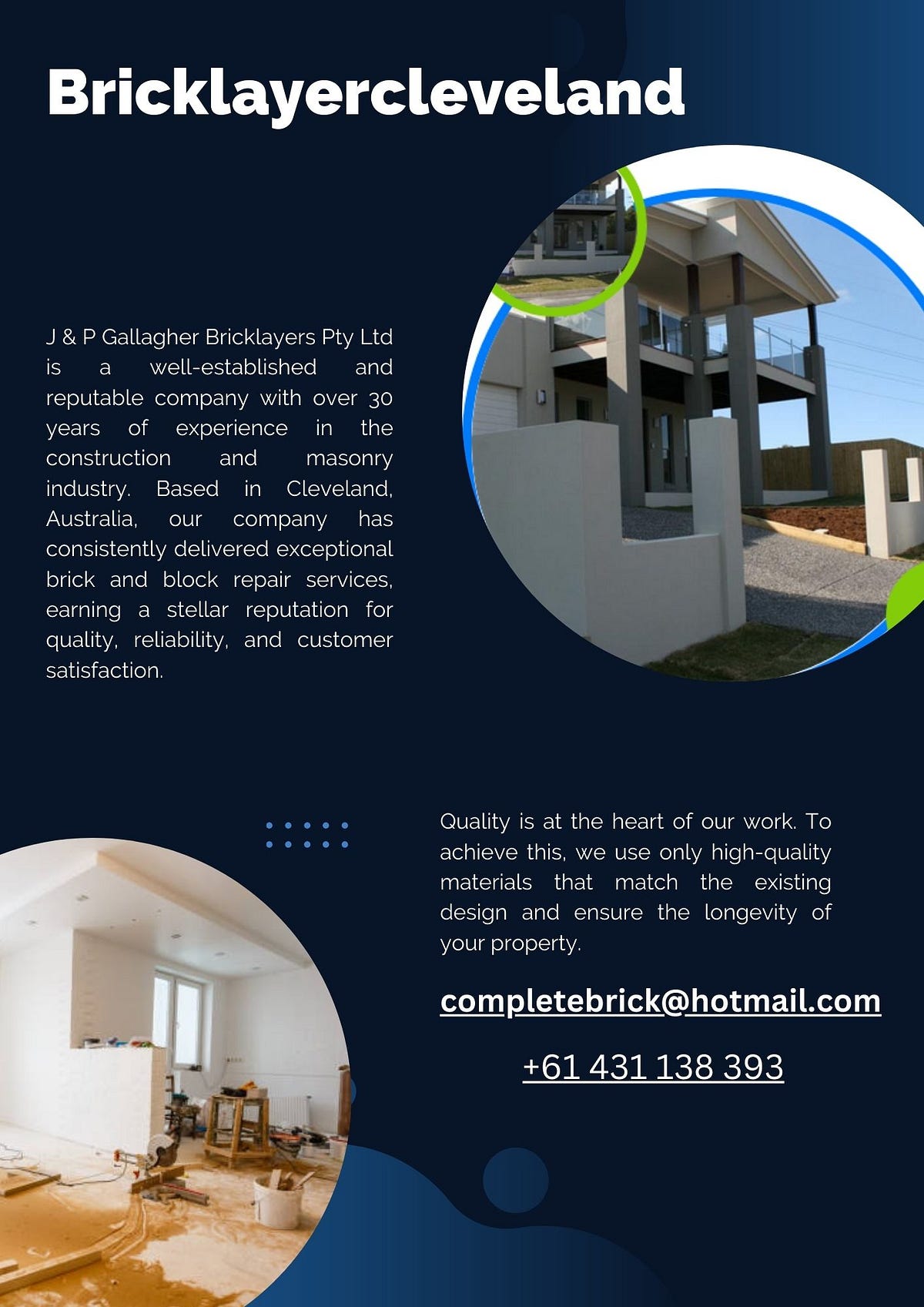 Brick and block renovations Brisbane - Bricklayercleveland - Medium