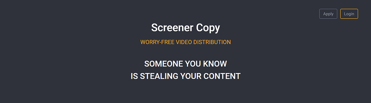 What is Screener Copy and why should you use it | by Petrus Malherbe ...