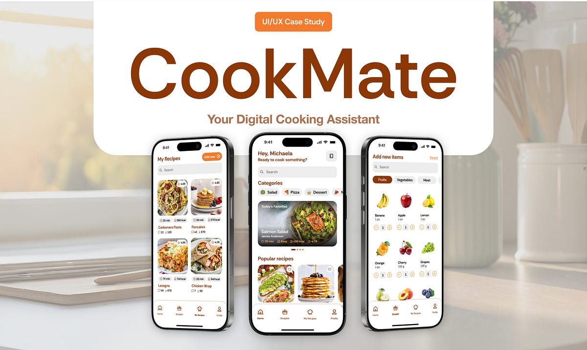 From Idea to App: The Story Behind CookMate — Your Digital Cooking ...