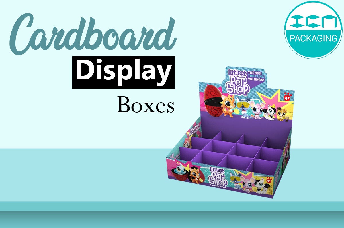 Cardboard Display Boxes are an Inexpensive way to Promote your Products ...