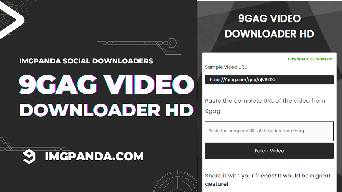 Unlock Laughter: The Ultimate 9GAG Video Downloader HD Guide | by IMGPANDA | Feb, 2024 | Medium