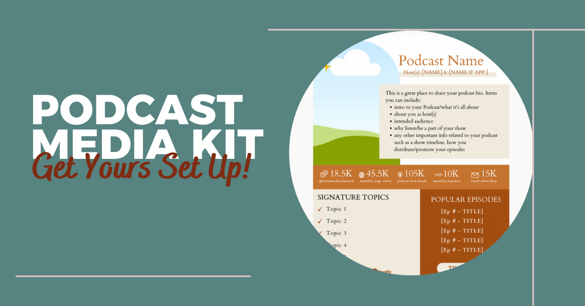 Podcast Media Kit — Get Yours Set Up! | by Golden Goose Creative | Medium