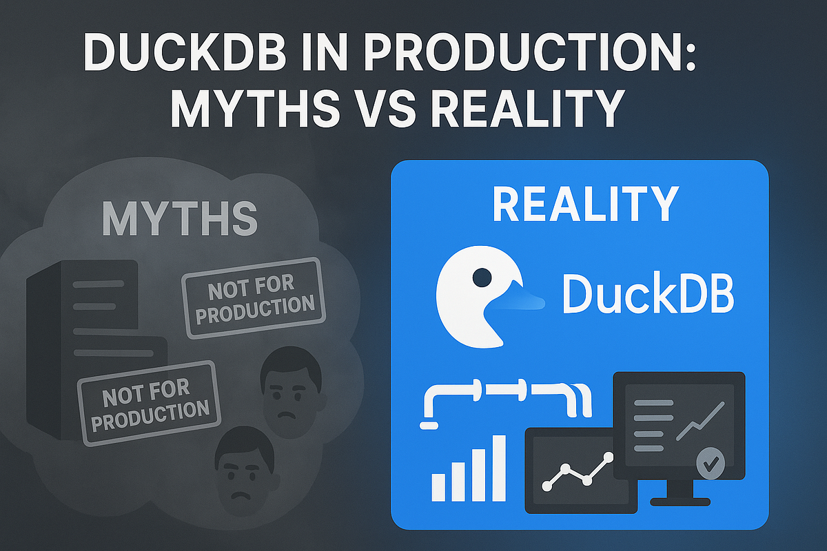 DuckDB in Production: Myths vs Reality | by Kaushalsinh | Aug, 2025 | Medium