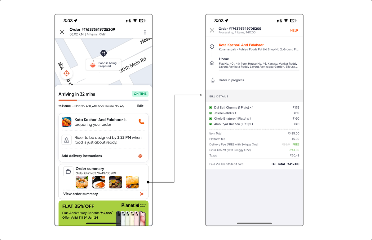 How I Simplified the User Experience by Designing Order Details on ...