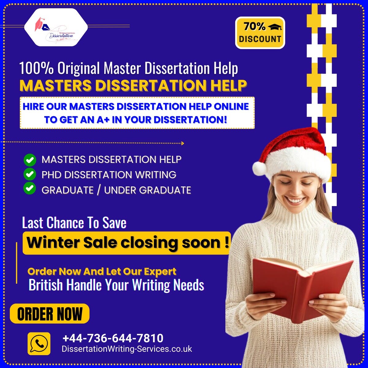Get 100% Original Master Dissertation Help! - Ada olive - Medium