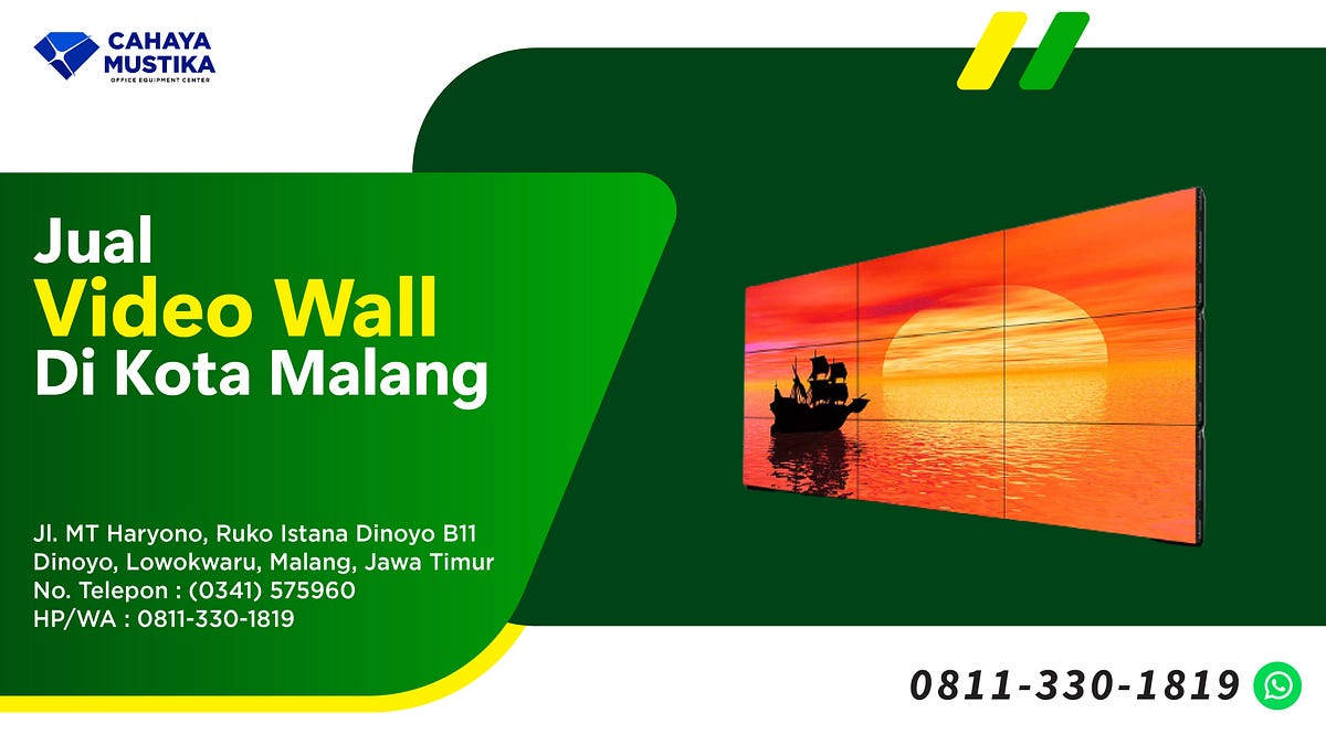 WA 0811 330 1819, Jual Video Wall 2X1 di Kota Malang | by Jual Vidwall ...