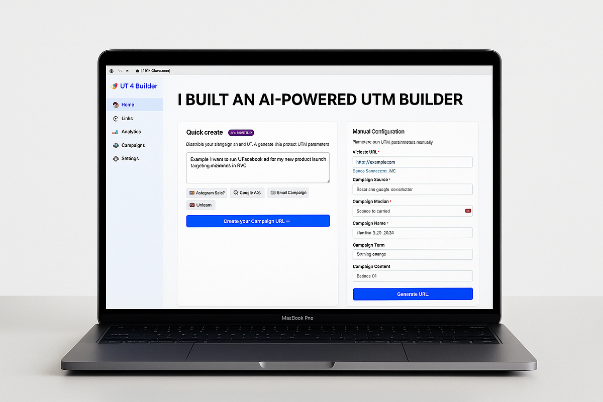 I Vibe Coded My Own AI-Powered UTM Builder with Claude | by Peter ...