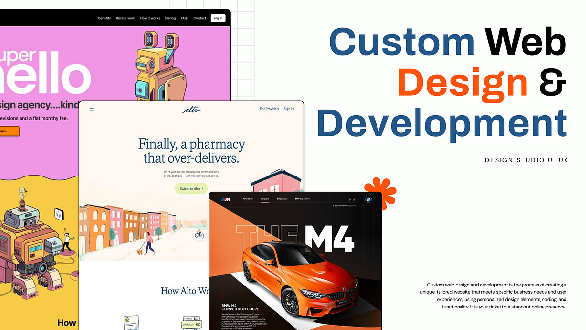 What is Custom Web Design & Development? | Medium