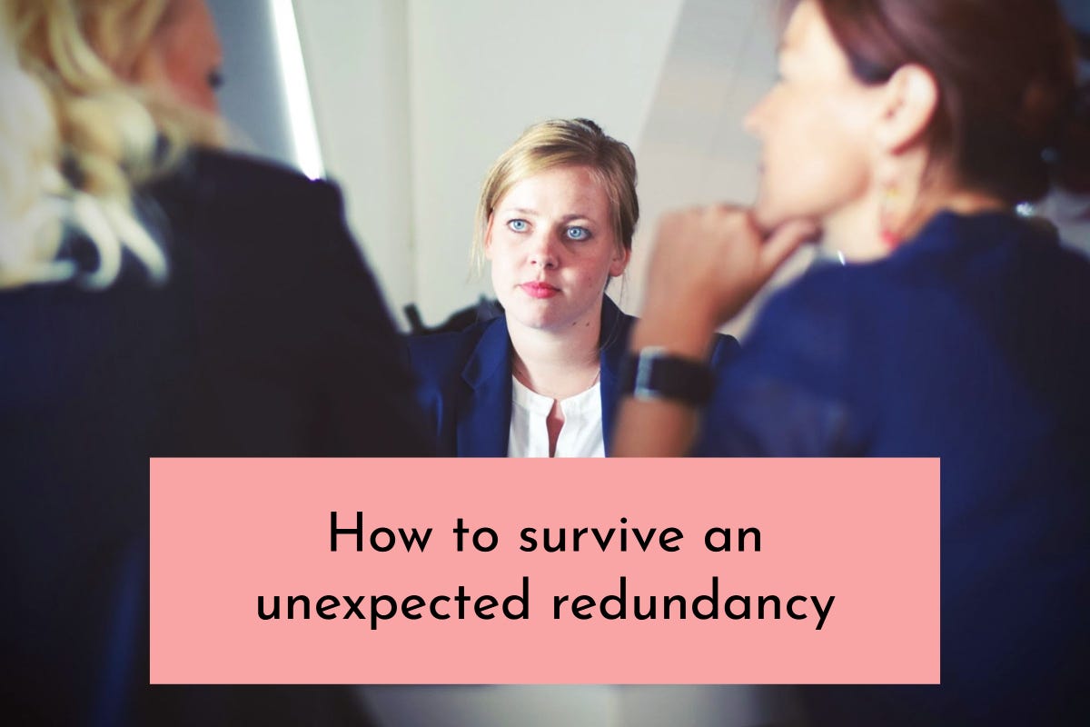 How to survive an unexpected redundancy | by Min Sheen Tan | Medium