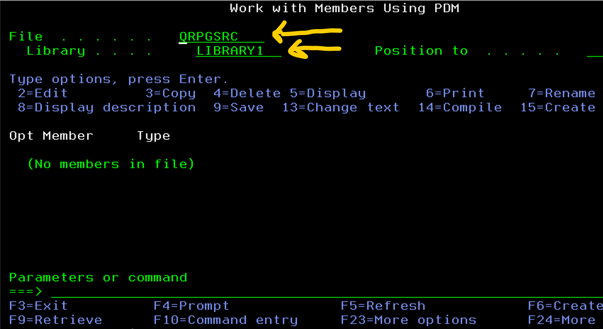 SEU ( Source Entry Utility ). This is source code entry/editor… | by ...