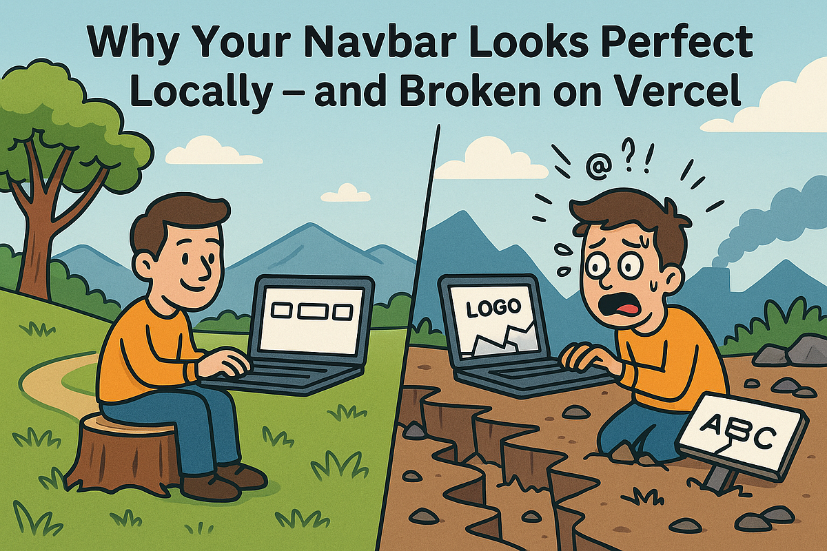 Why Your Navbar Looks Perfect Locally — and Broken on Vercel | by Needa ...