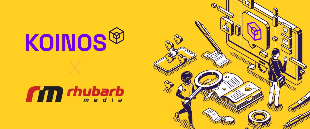 The Koinos Community is partnering with Rhubarb Media | by Andrew ...